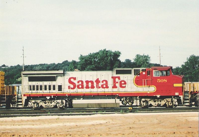 ATSF B 40-8W 508